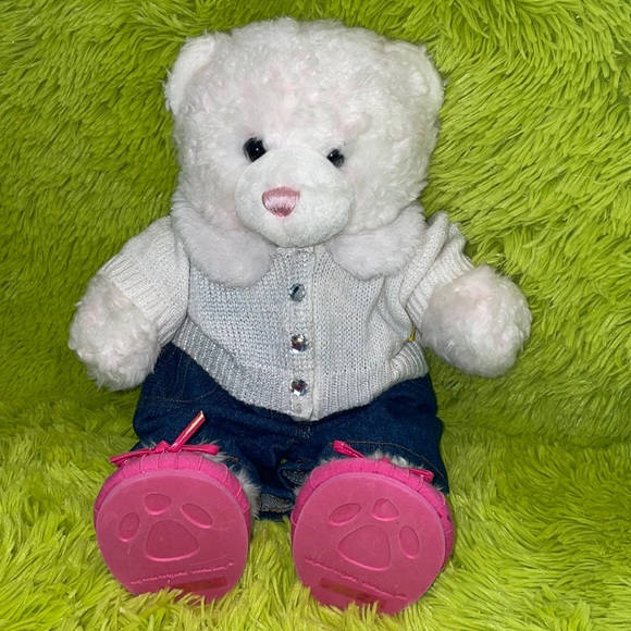 Build-A-Bear | Other | Build A Bear Work Shop Teddy Beat Plush Stuff ...